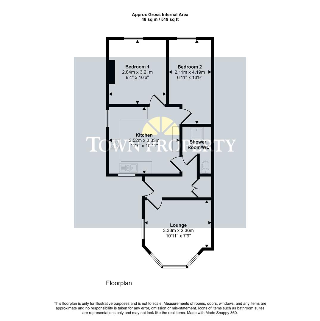 Property Details for Channel View Road, Eastbourne - Town Property ...